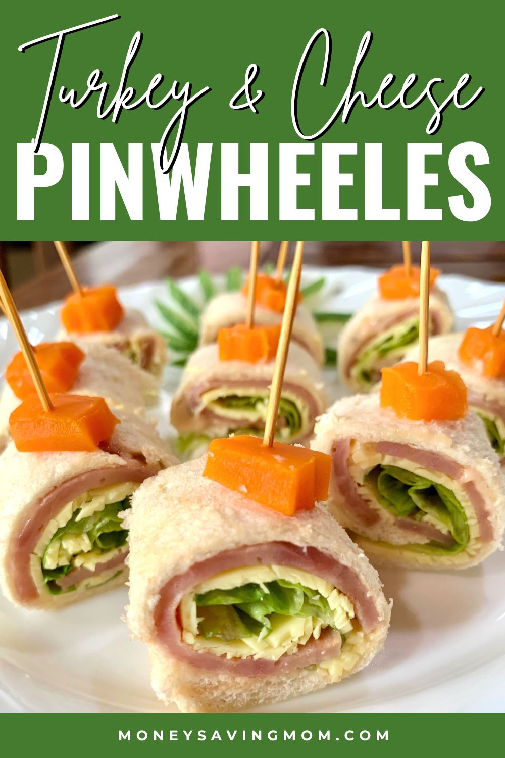 Turkey And Cheese Pinwheels Turkey Hummus Pinwheels