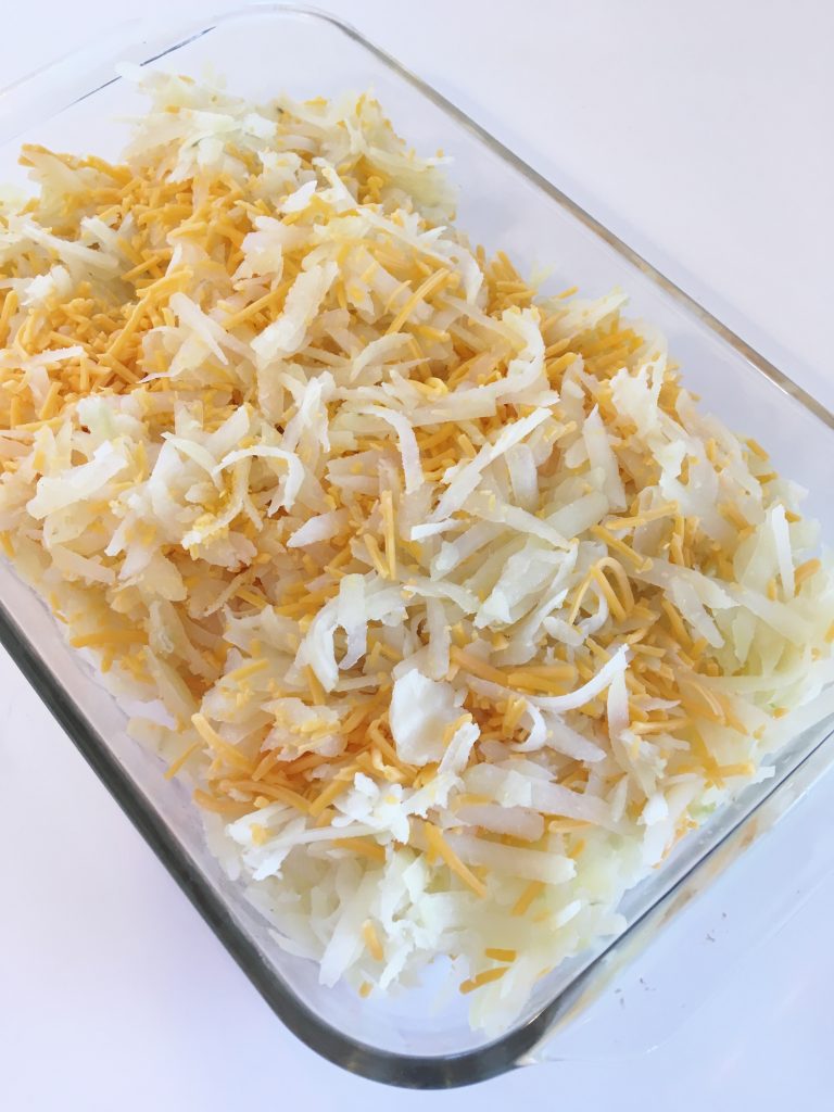 Cheesy Shredded Potatoes | Money Saving Mom®