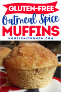 Gluten-Free Oatmeal Spice Muffins | Money Saving Mom®