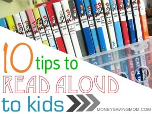 10 Tips to Read Aloud to Kids | Money Saving Mom®