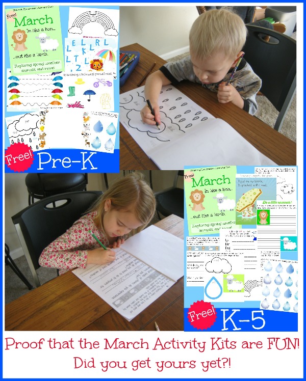 Free Printable Spring Activity Packets | Money Saving Mom®