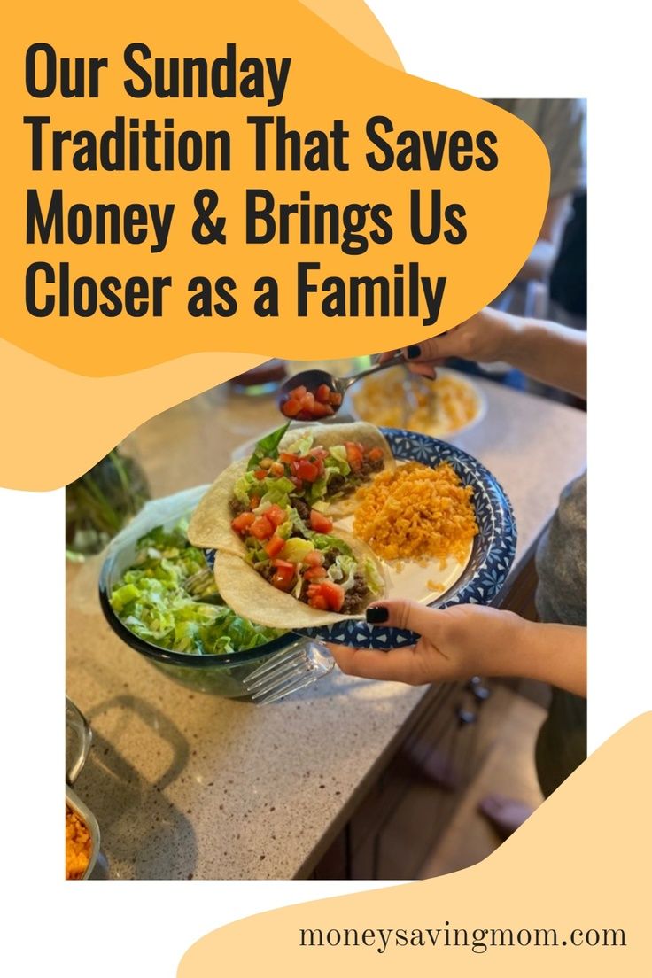 The Sunday Tradition That Saved Us Money and Brought Us Closer In the ...