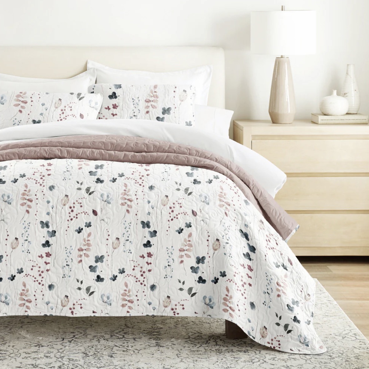 Linens & Hutch Patterned Quilted Coverlet Sets as low as $39.60 shipped ...