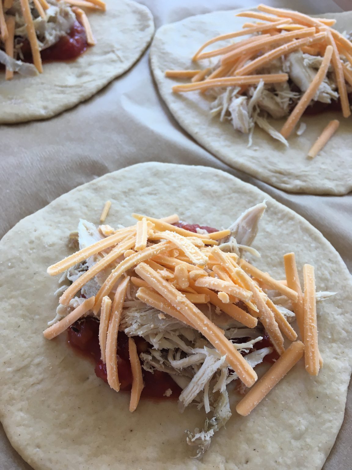 Homemade Chicken Salsa Pockets | Money Saving Mom®