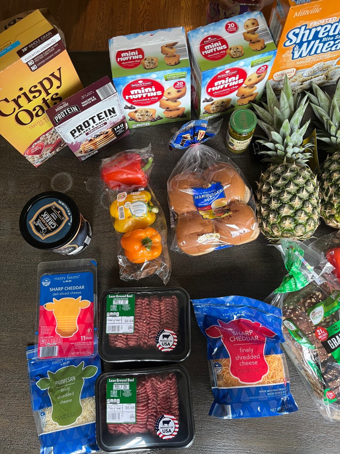 Crystal's $109 Aldi Pick-Up Order (+ our menu plan) | Money Saving Mom®