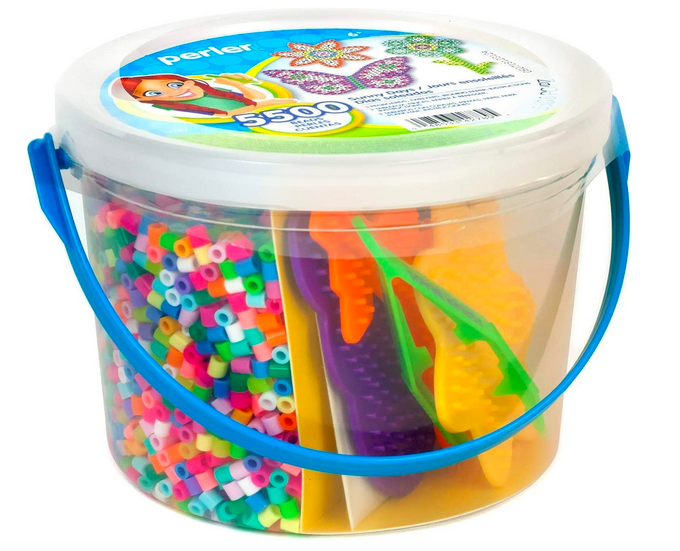 Perler Sunny Days Bright Color Fuse Bead Bucket only $6.41! | Money ...