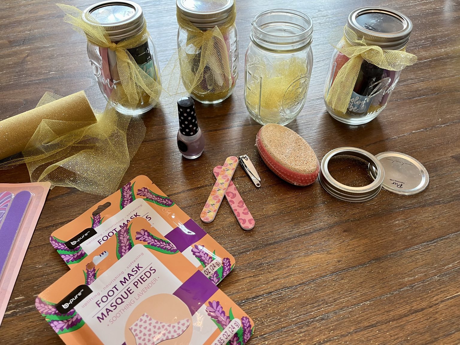 DIY Pedicures In A Jar + Free Printable Gift Tags! | Money Saving Mom®