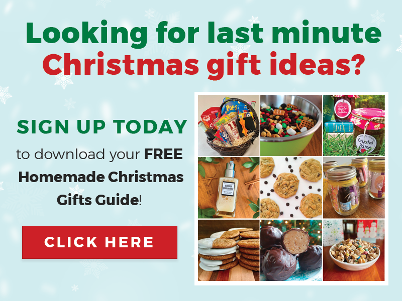 Last Minute Christmas Gift Ideas: 15+ Homemade Gifts with Free ...