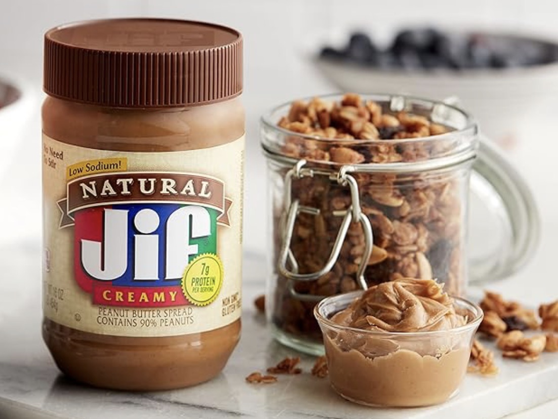 Jif Natural Creamy Peanut Butter Spread (Pack of 12) only $24.41 ...