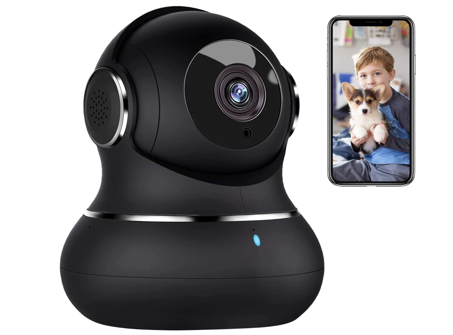 2K Indoor Security Camera only $18.99! | Money Saving Mom®
