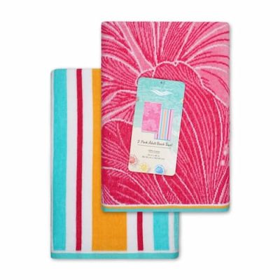 Beach Towels (Pack of 2) only $8.98 at Walmart! | Money Saving Mom®