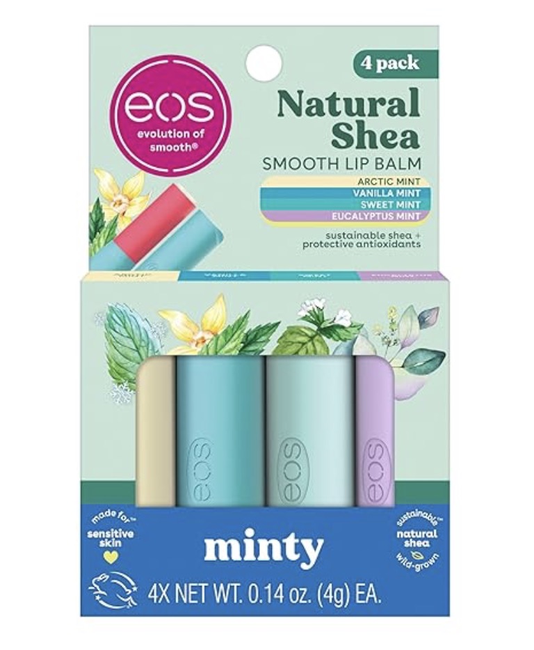eos Lip Balm Variety Pack (4 count) only $4.68 shipped! | Money Saving Mom®