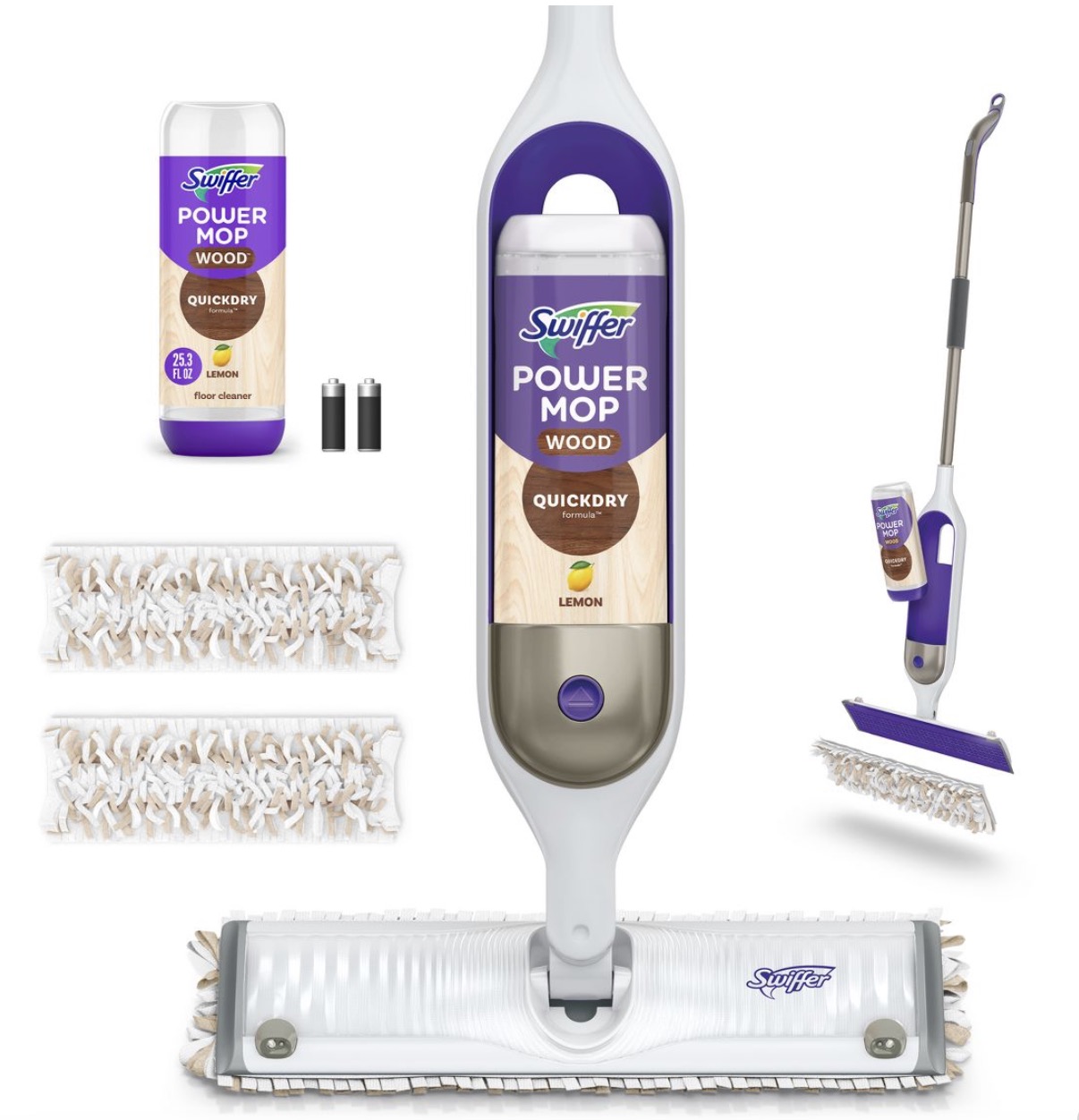 Swiffer Power Mop Wood Mop Kit only $14.49 at Target! | Money Saving Mom®