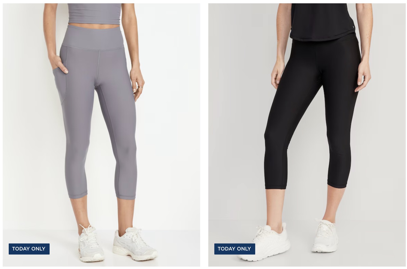 Old Navy: Women's Powersoft Leggings just $16, Girl's just $12 today ...