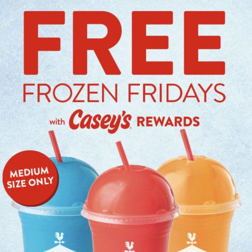 Casey's: Frozen Drink Every Friday! | Money Saving Mom®