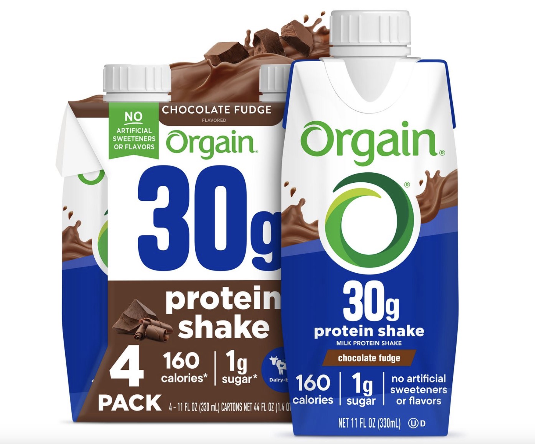 Orgain Organic Protein Shakes (4-Packs) as low as $5.50 shipped ...