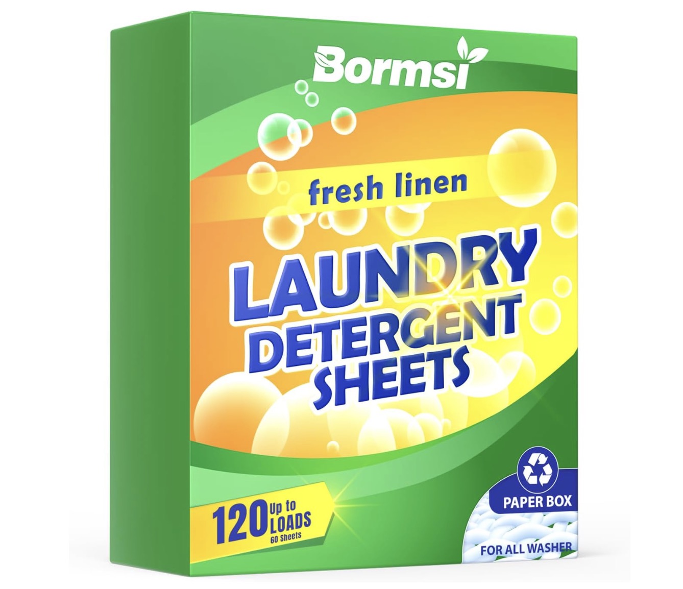 Laundry Detergent Sheets Fresh Scent (120 Loads) only $5.96 shipped ...