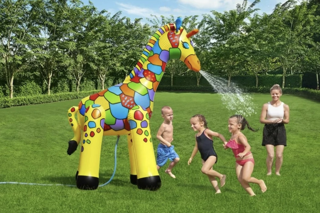 *HOT* Jumbo Giraffe Sprinkler only $9.83, plus more! | Money Saving Mom®