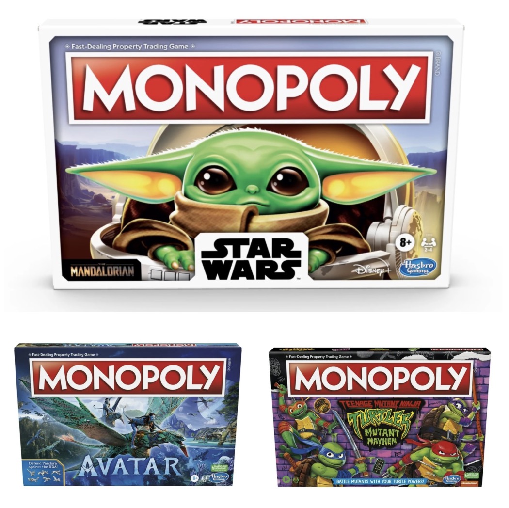 Monopoly Star Wars, Avatar, or TMNT Games only $5! | Money Saving Mom®