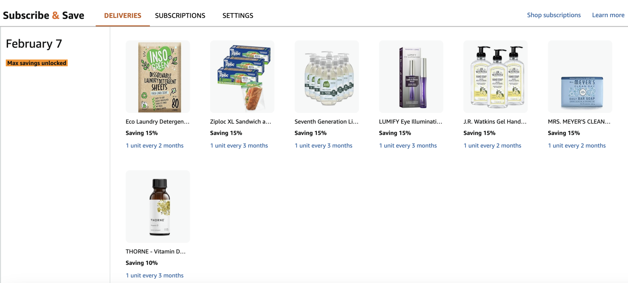 Making the Most of Amazon Subscribe & Save Deals: Tips and Tricks to ...