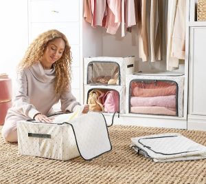 Collapsible Storage Boxes 5-Piece Set only $39.98 shipped! {Today Only ...