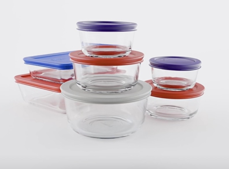 Pyrex Simply Store Glass Bakeware Set, 14 Piece Set only $20.97 ...