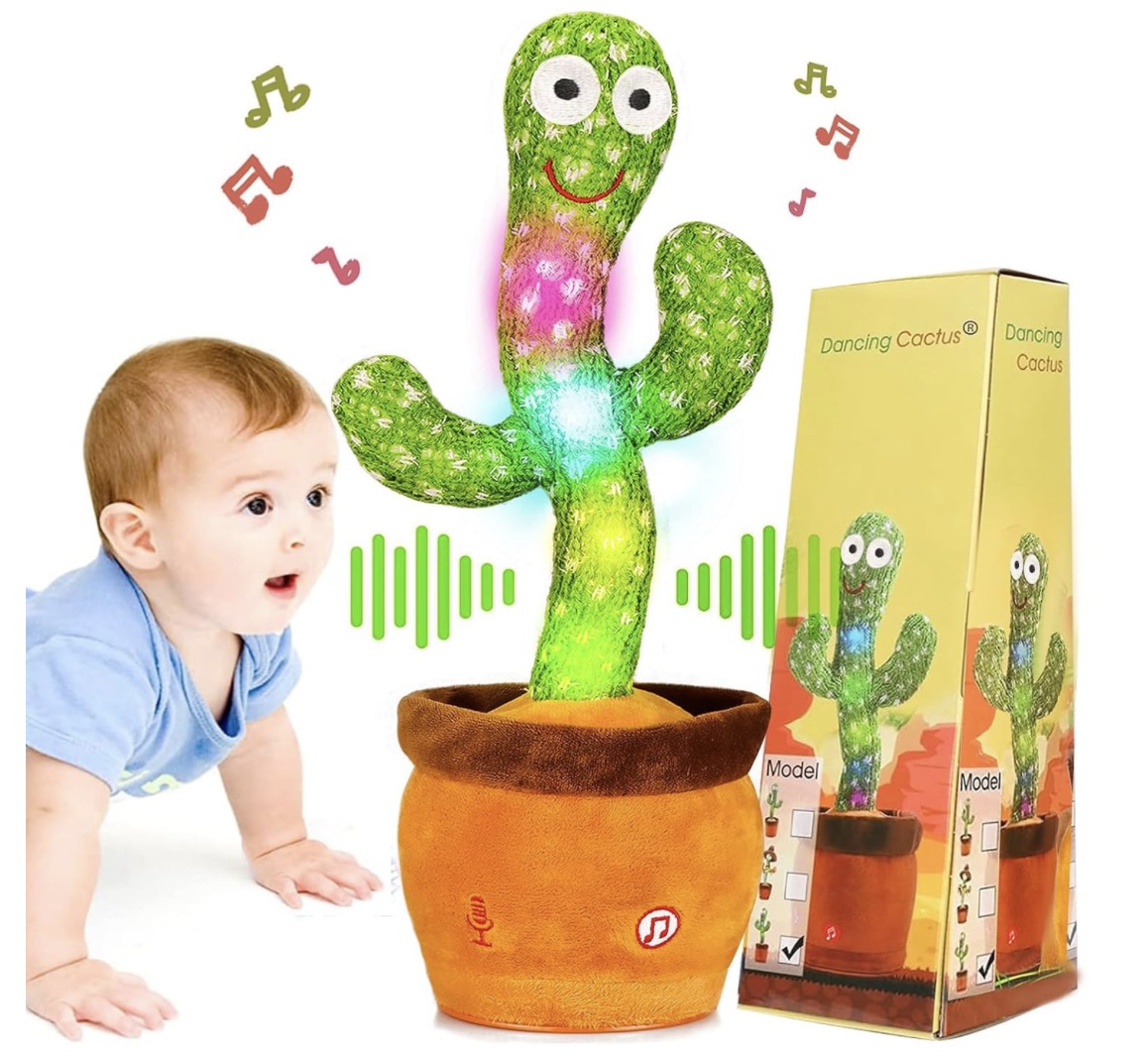 Dancing Talking Cactus Toy only $7.99, plus more! | Money Saving Mom®
