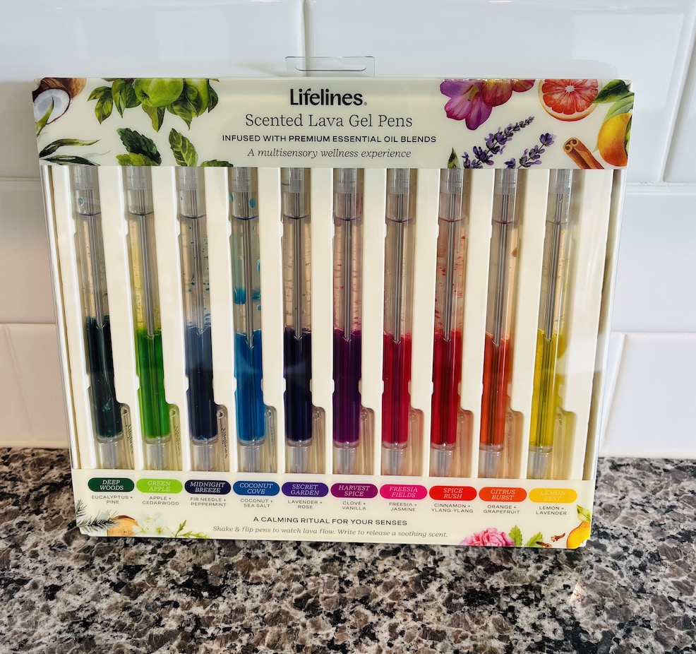 Lifelines Scented Lava Gel Pen Set, 5-Pack only $15.99! | Money Saving Mom®