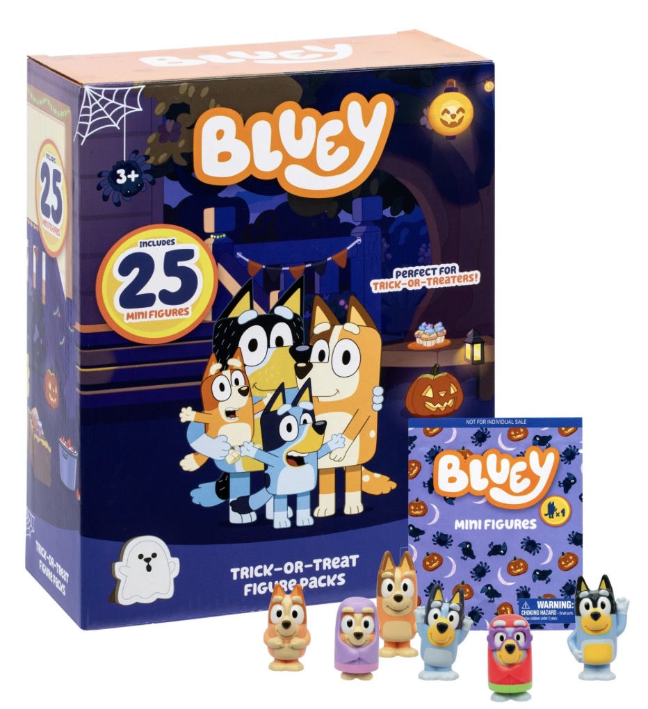 Bluey Mini Figures, 25 Individually Bagged Figures only $10! | Money ...