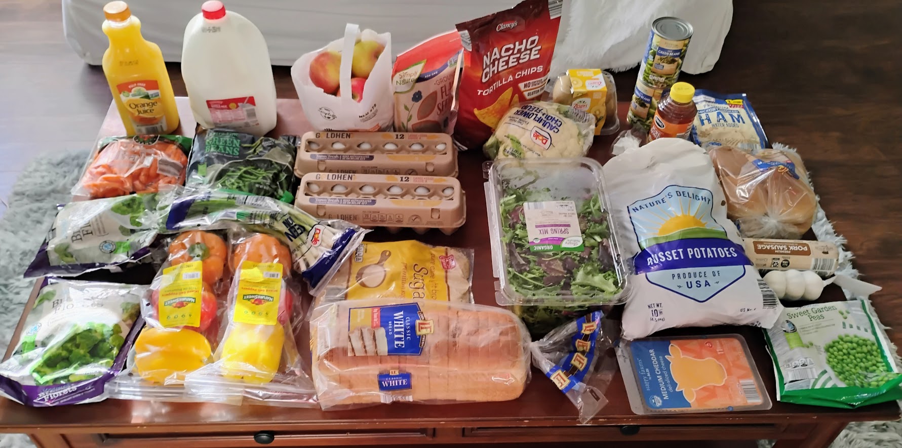 Brigette’s $93 Grocery Shopping Trip and Weekly Menu plan for 4 ...