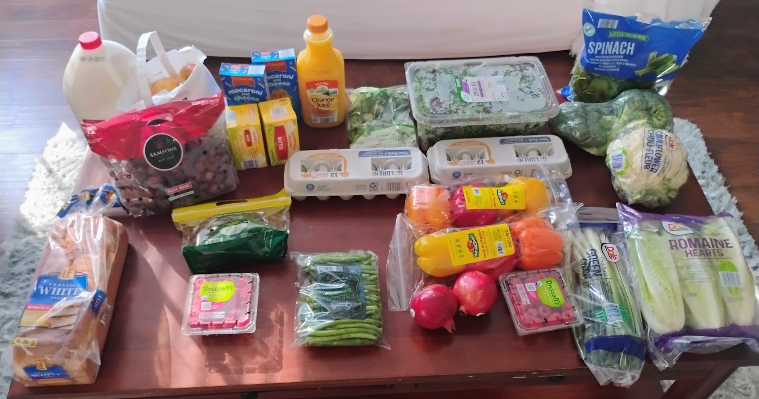 Brigette’s $79 Grocery Shopping Trip and Weekly Menu plan for 4 ...