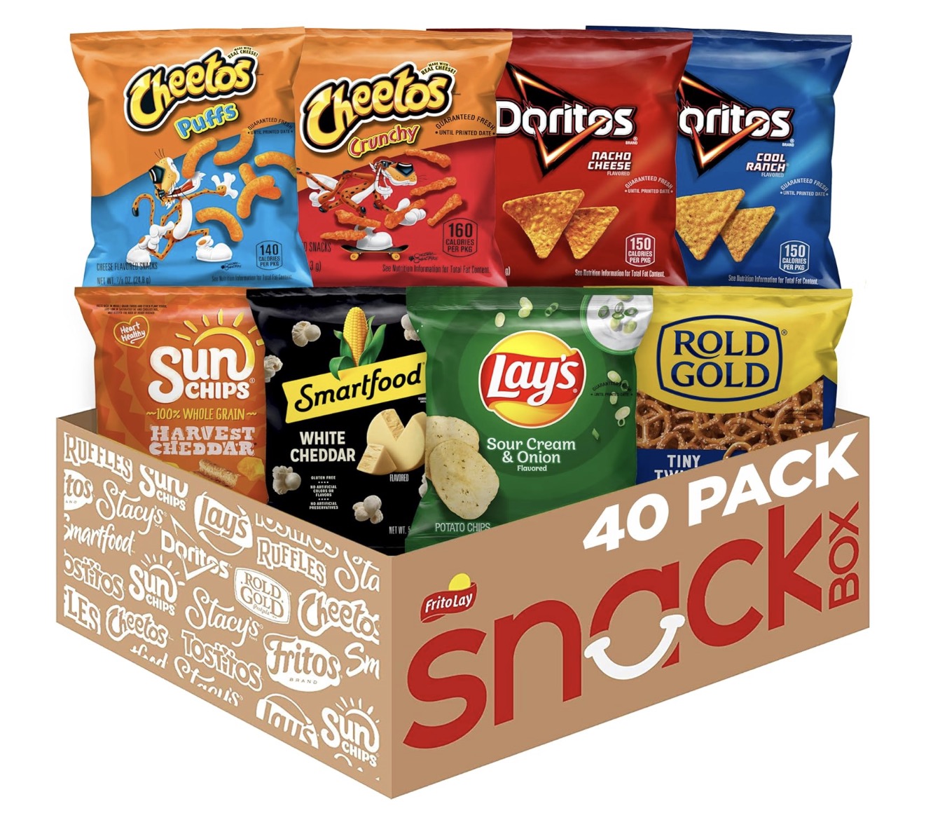 Frito-Lay Fun Times Mix Variety Pack (Pack of 40) only $13.39 shipped ...