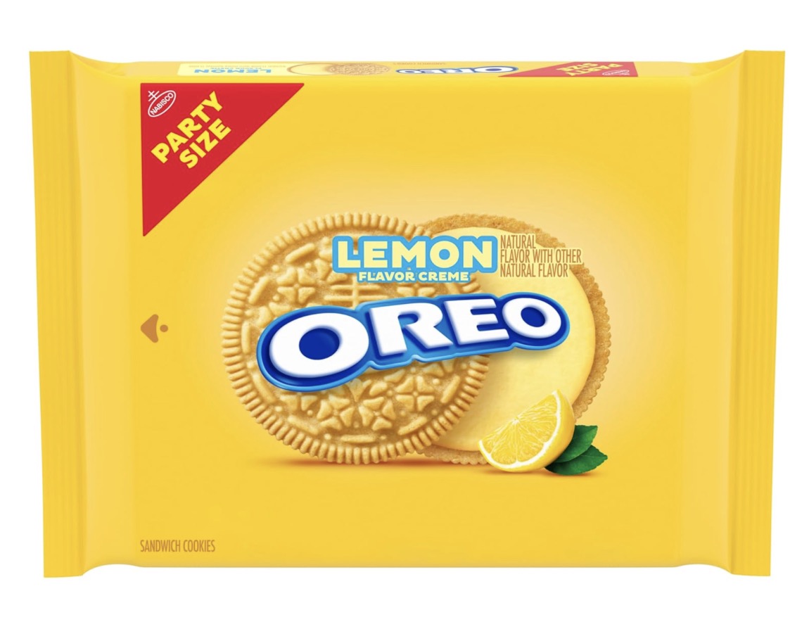 OREO Lemon Creme Sandwich Cookies, Party Size only $1.88 shipped ...