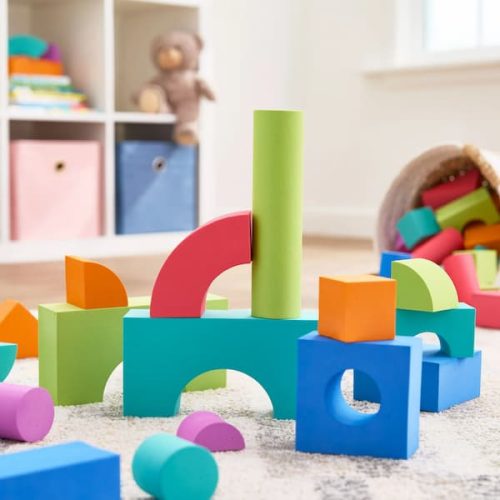 *HOT* Jumbo 53-Piece Foam Building Blocks Set only $10! | Money Saving Mom®