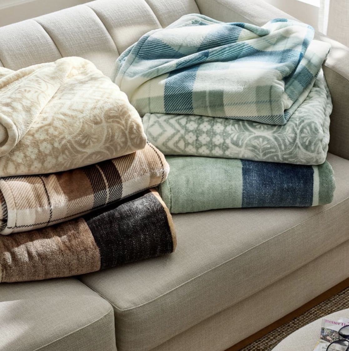 Better Homes & Gardens Velvet Plush Throw Blankets only $8! | Money ...