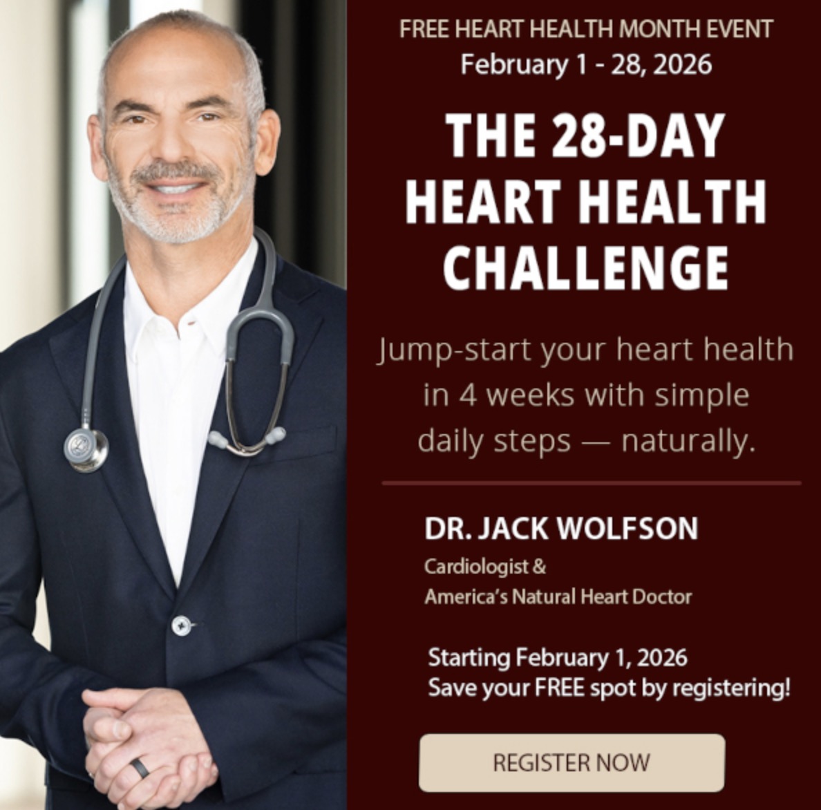 Join the Free 28-Day Heart Health Challenge! | Money Saving Mom®