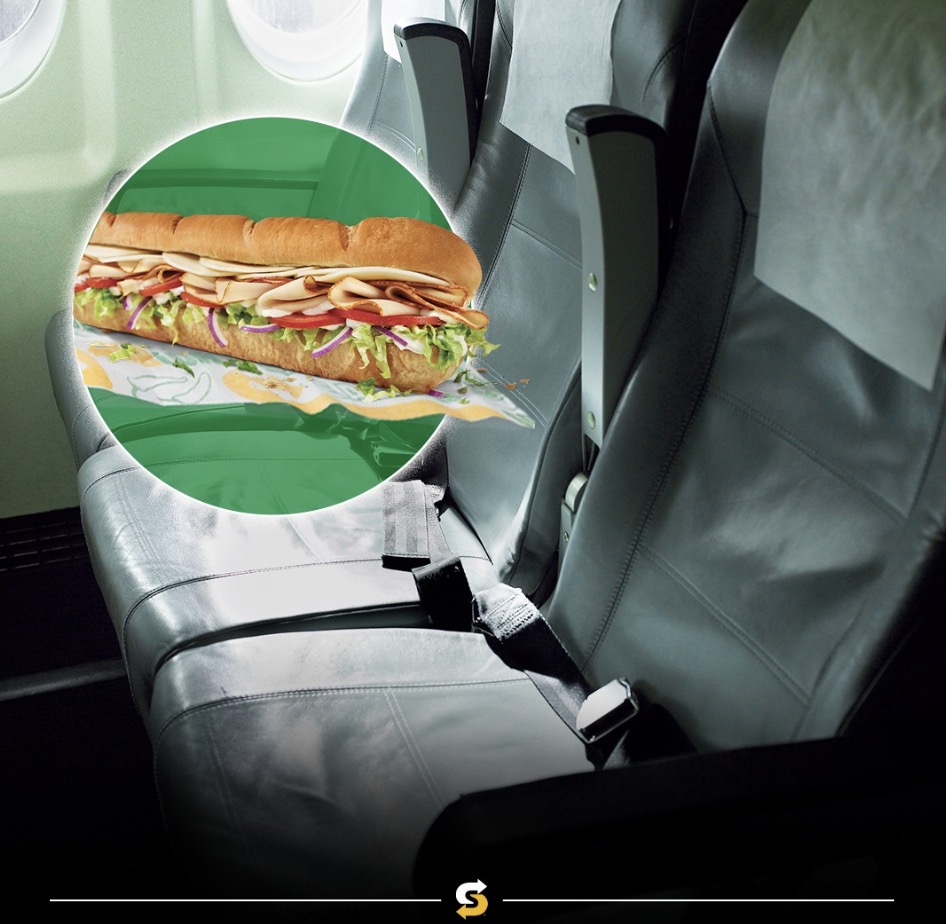 Free $20 Subway Gift Card for Middle Seat Passengers today, January ...