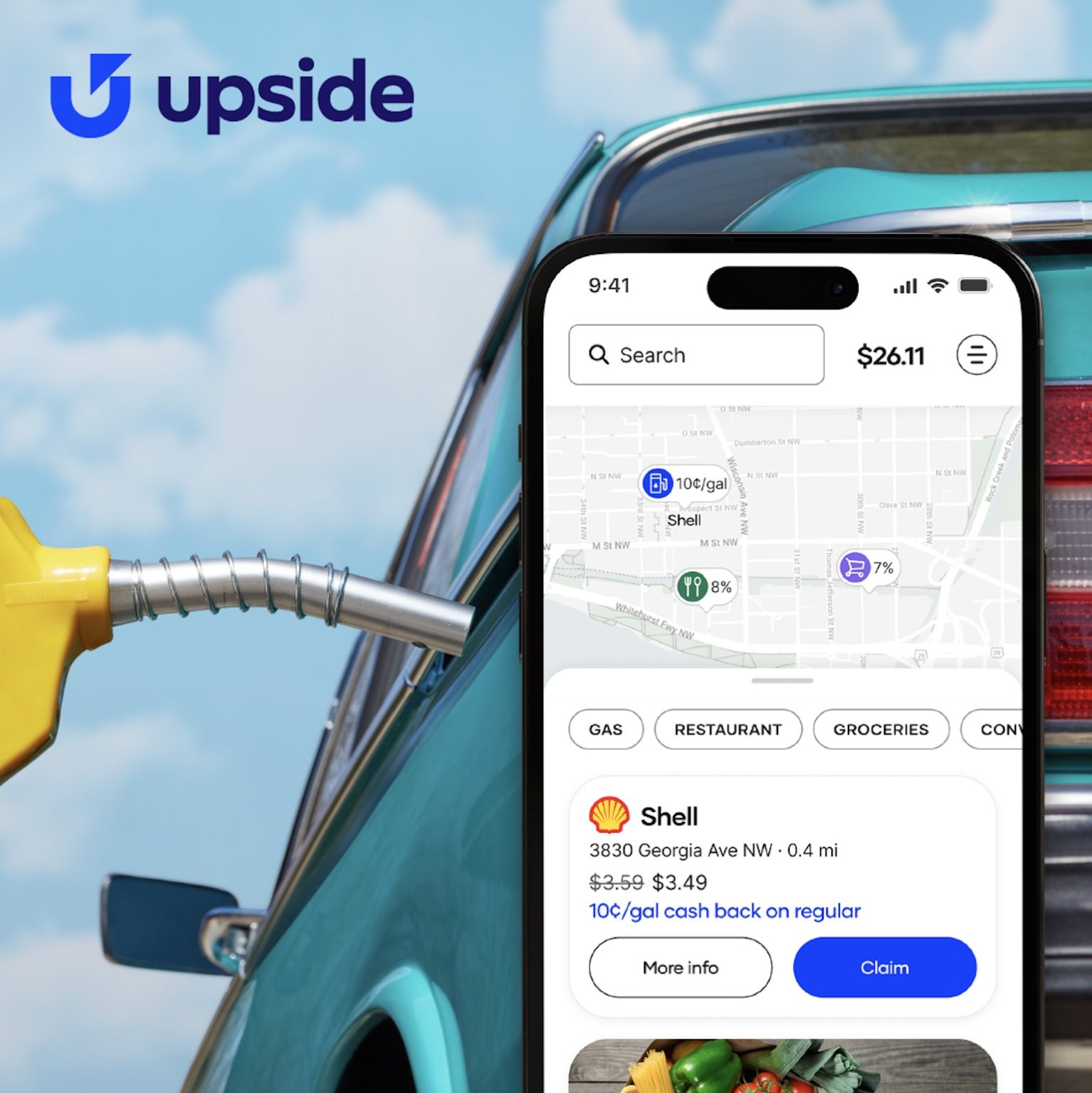 Upside App: Cash Back Gas Savings! | Money Saving Mom®
