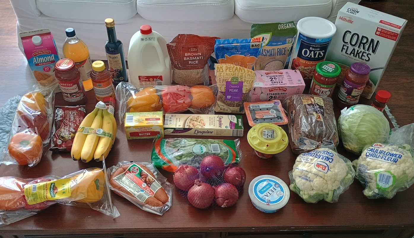 Brigette’s $97.65 Grocery Shopping Trip and Weekly Menu Plan for 5 ...