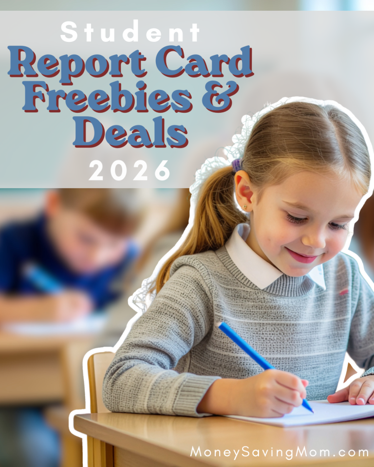 Report Card Freebies & Deals for Students in 2026! | Money Saving Mom®