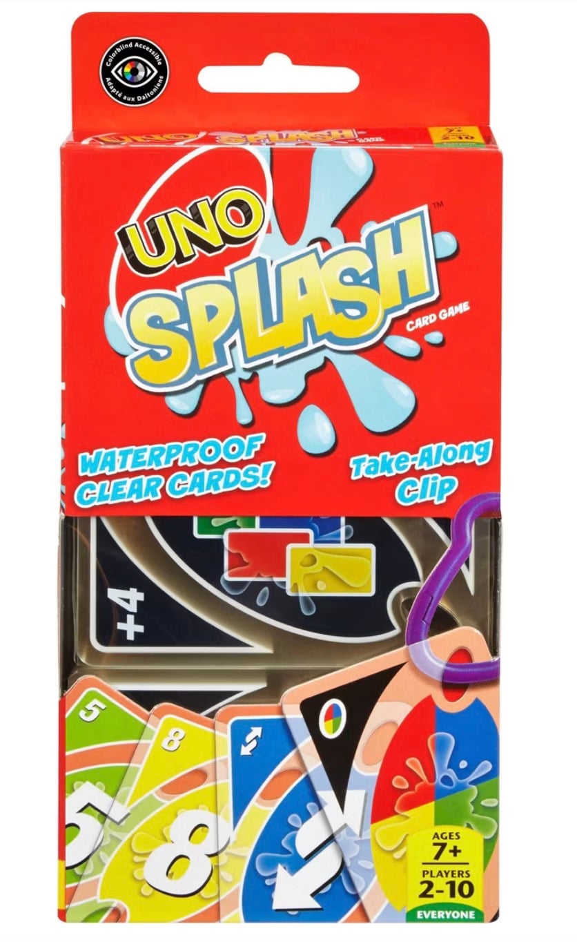 UNO Splash Card Game only $5.63! | Money Saving Mom®