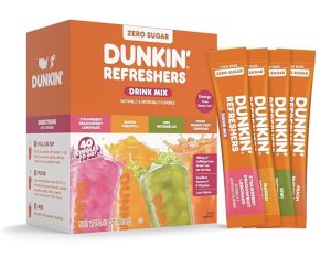 Dunkin’ Refreshers Singles To Go! Drink Mix, 40 count only $6.17 ...