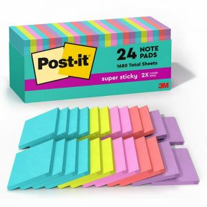 *HOT* Post-it Super Sticky Notes, 24 Pads only $12.48! | Money Saving Mom®