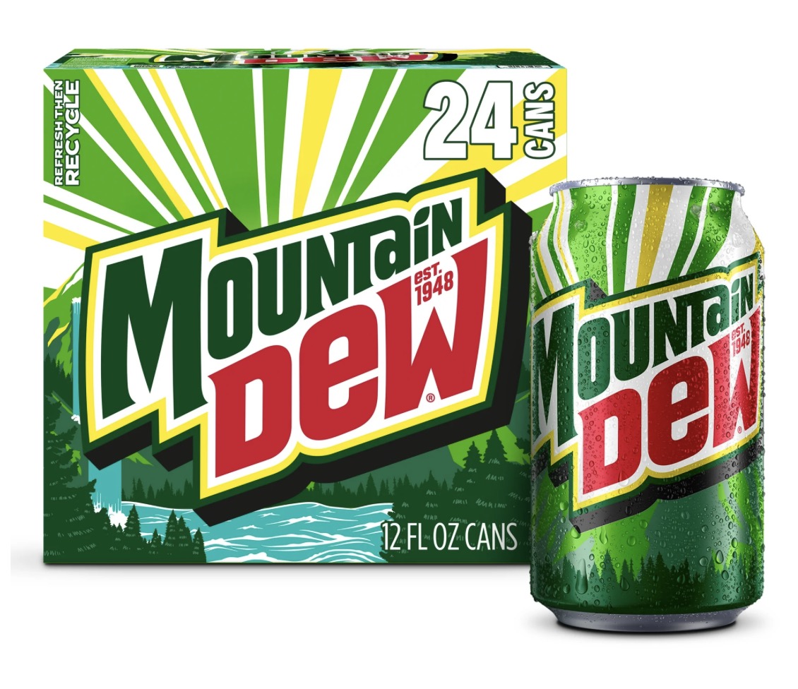 HOT Mountain Dew Or Pepsi 24 Pack Cans Only 8 97 After Walmart Cash HOT Mountain Dew Or Pepsi 24 Pack Cans Only 8 97 After Walmart Cash